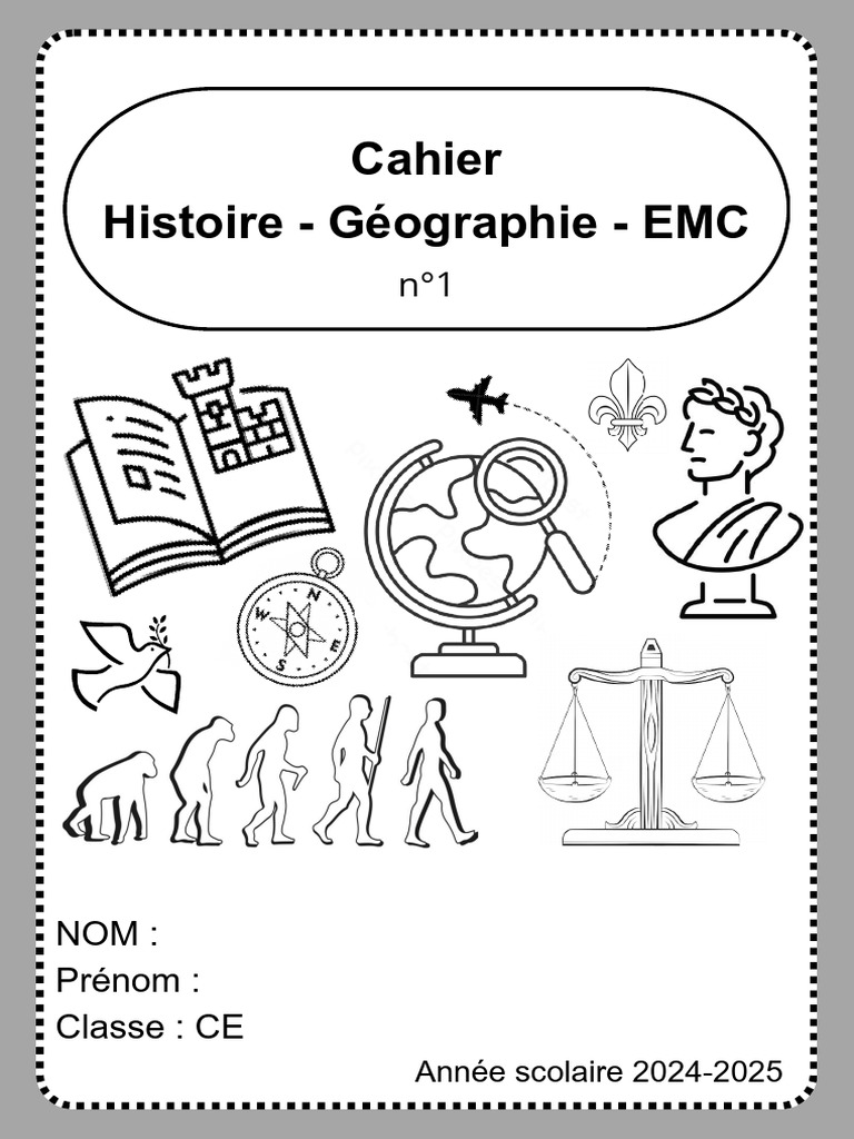 Page de Garde Hist-Géo | PDF