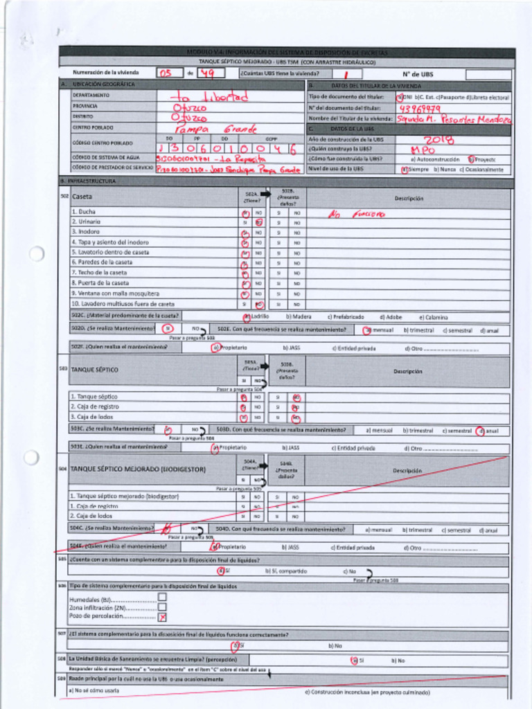 Ficha de Formato Ubs 5 | PDF