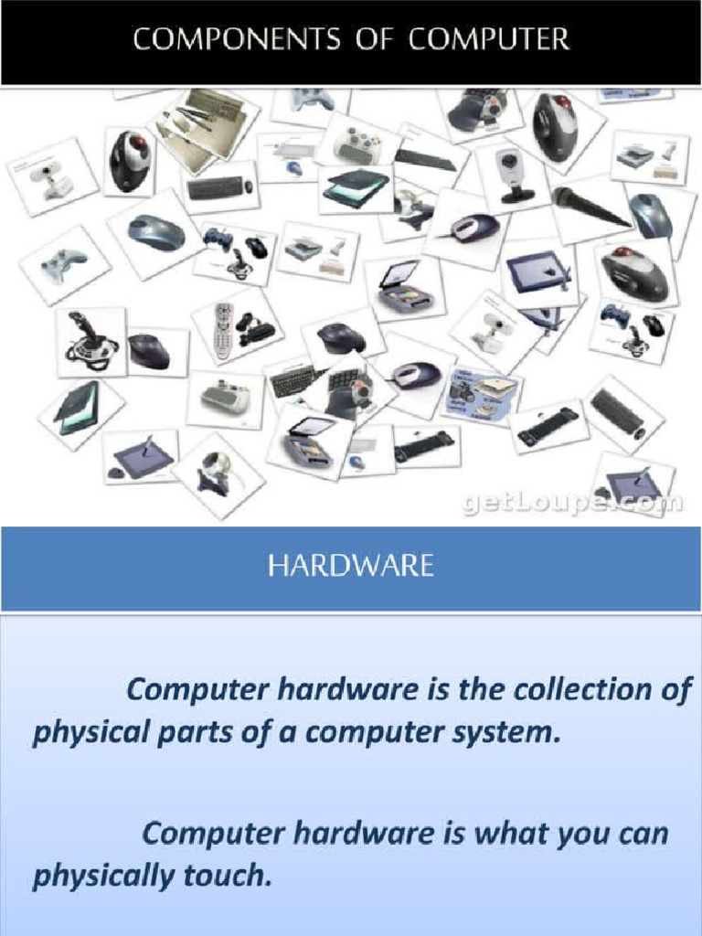 Components of Computer | PDF