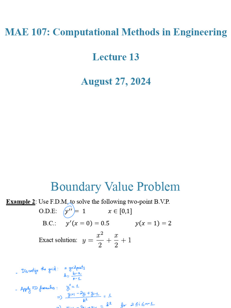 Lec13 082724 Note | PDF