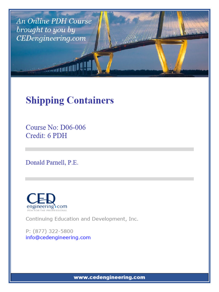 Shipping Container Inspection Guide | PDF | Framing (Construction ...