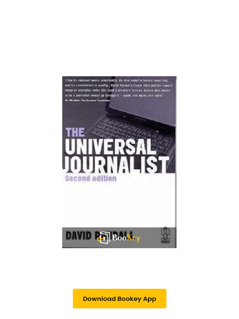 The-Universal-Journalist Summary | PDF