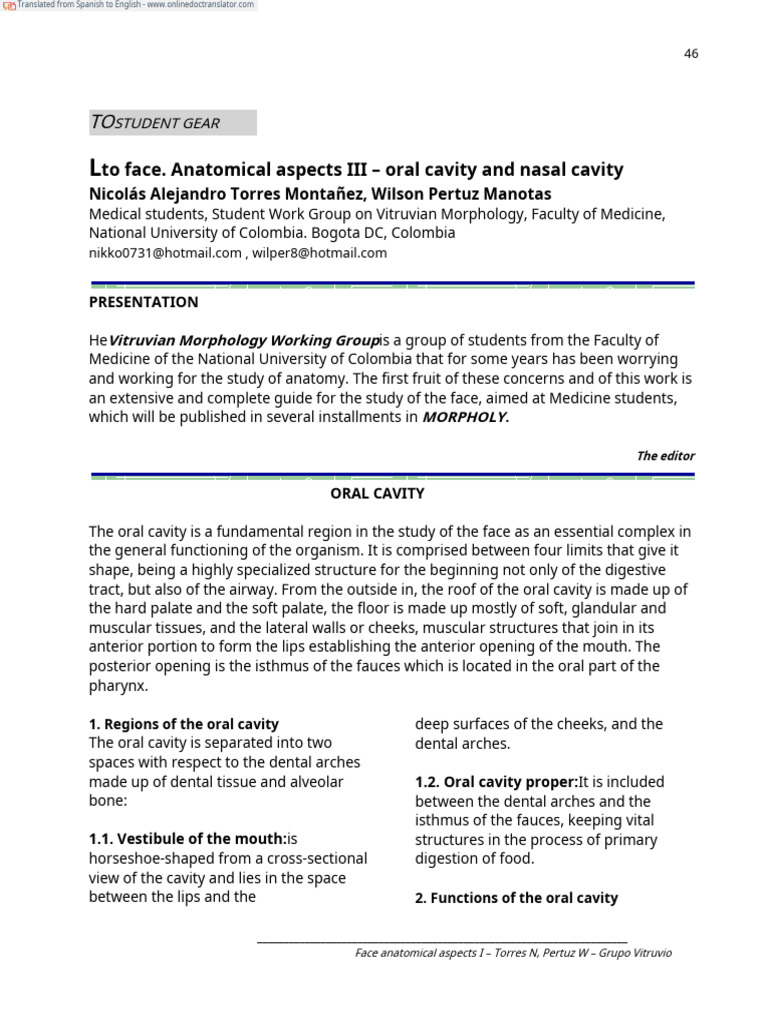 Artículo Proyección Social II | PDF | Garganta Humana | Otorrinolaringología