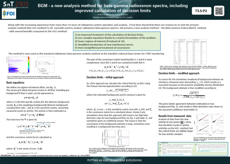 Posters A New Analysis Method For | PDF