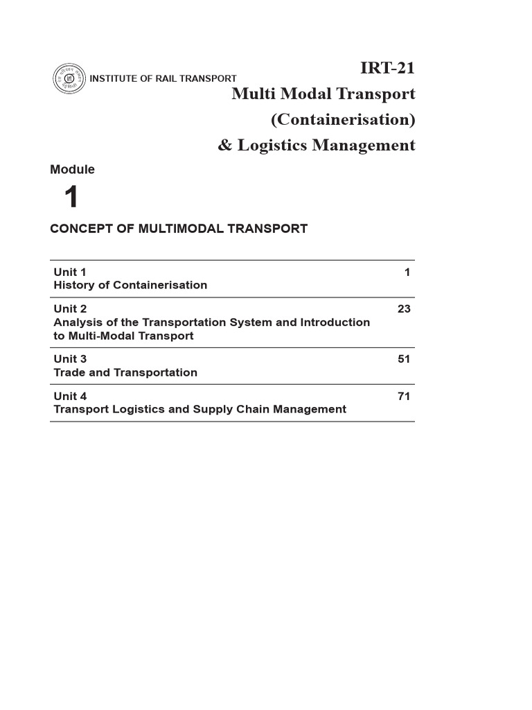 MMT Module 1-8 | PDF