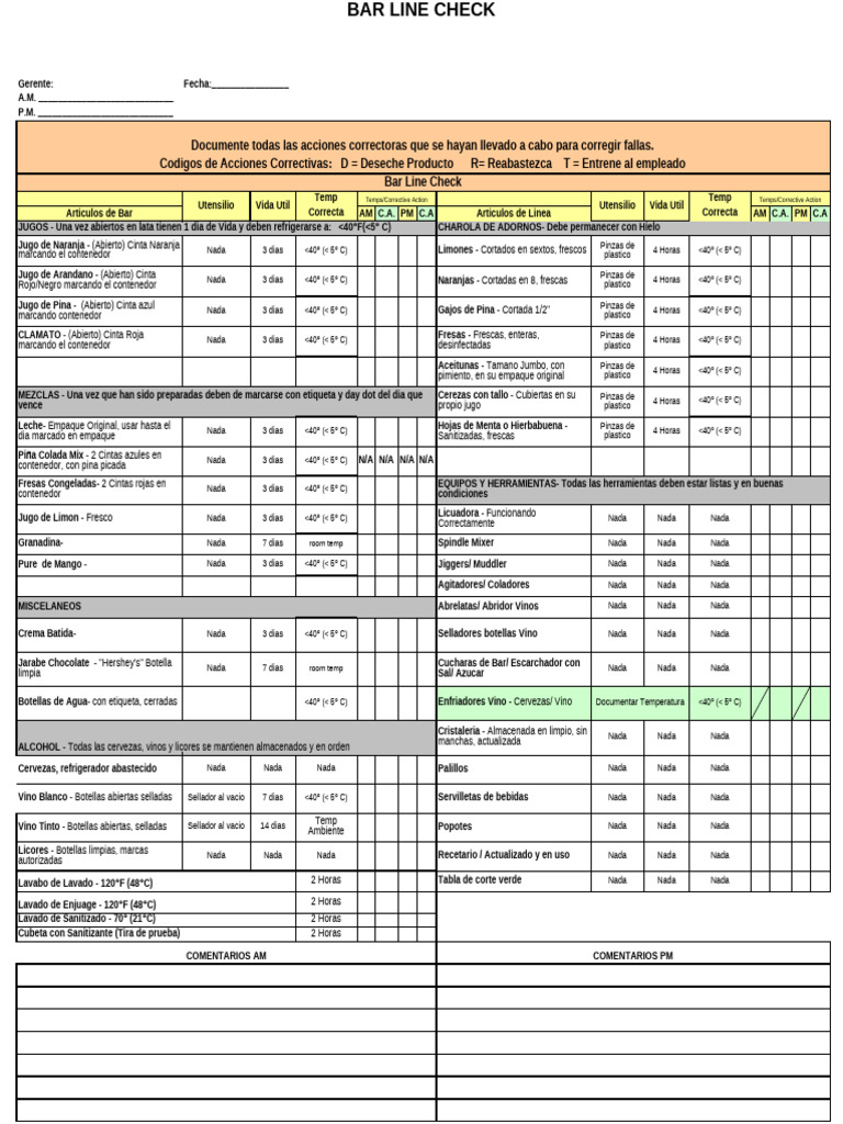 Bar Line Check | PDF