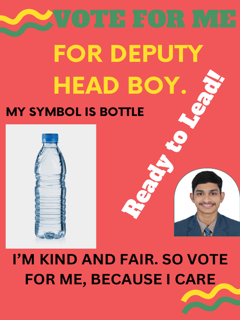 Red Green and Yellow Election Campaign Posters | PDF