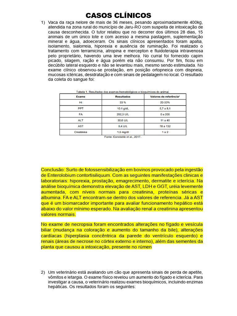 Casos Clinicos | PDF