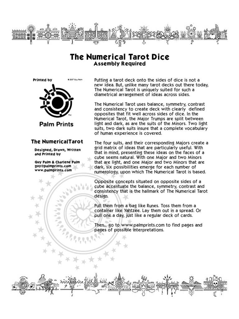 Numerical Dice Colors | PDF