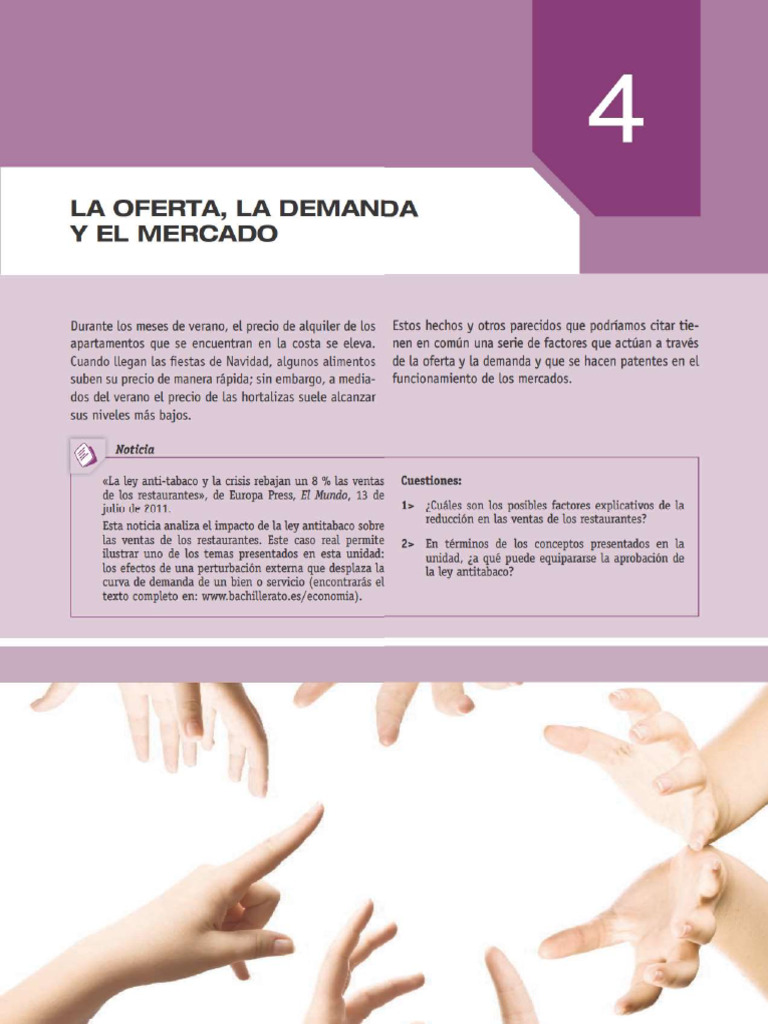 Oferta y Demanda. Definicion | PDF