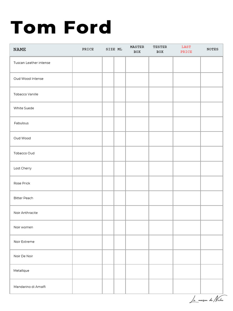 Tom Ford | PDF