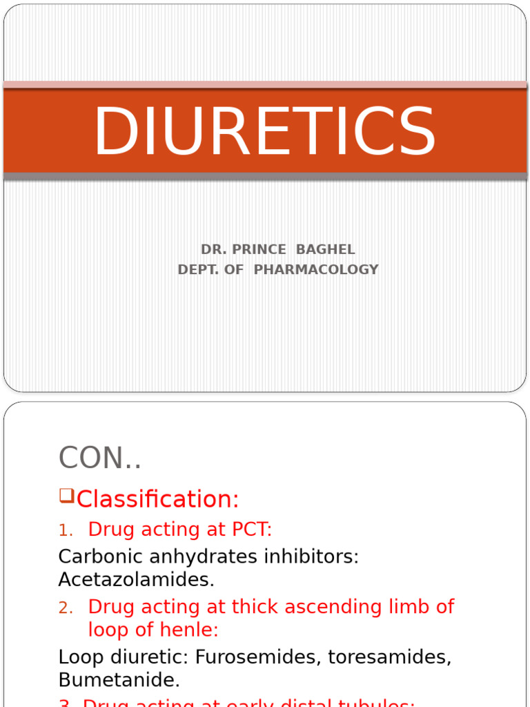 Diuretics | PDF