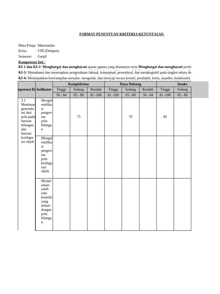 KKM Bing Kls 9 SMSTR 1 | PDF
