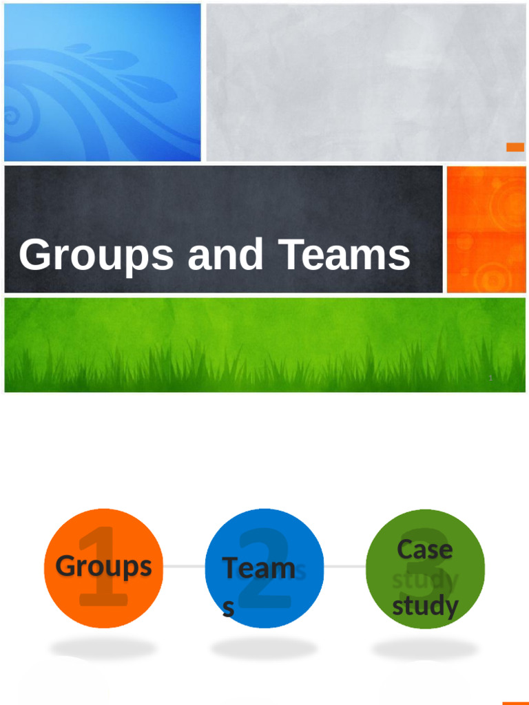 Group and Teams | PDF