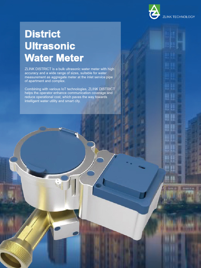 DN32-40 District Ultrasonic Water Meter | PDF