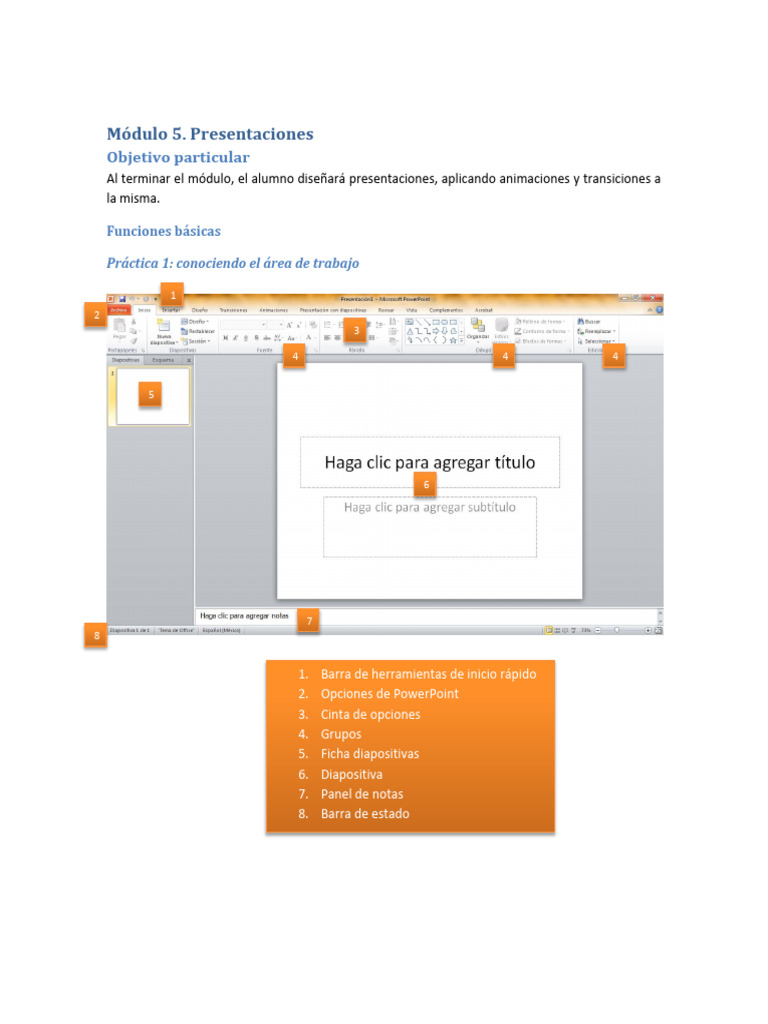 Manual de Practicas PowerPoint | PDF