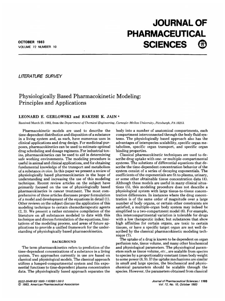 physiological models | PDF