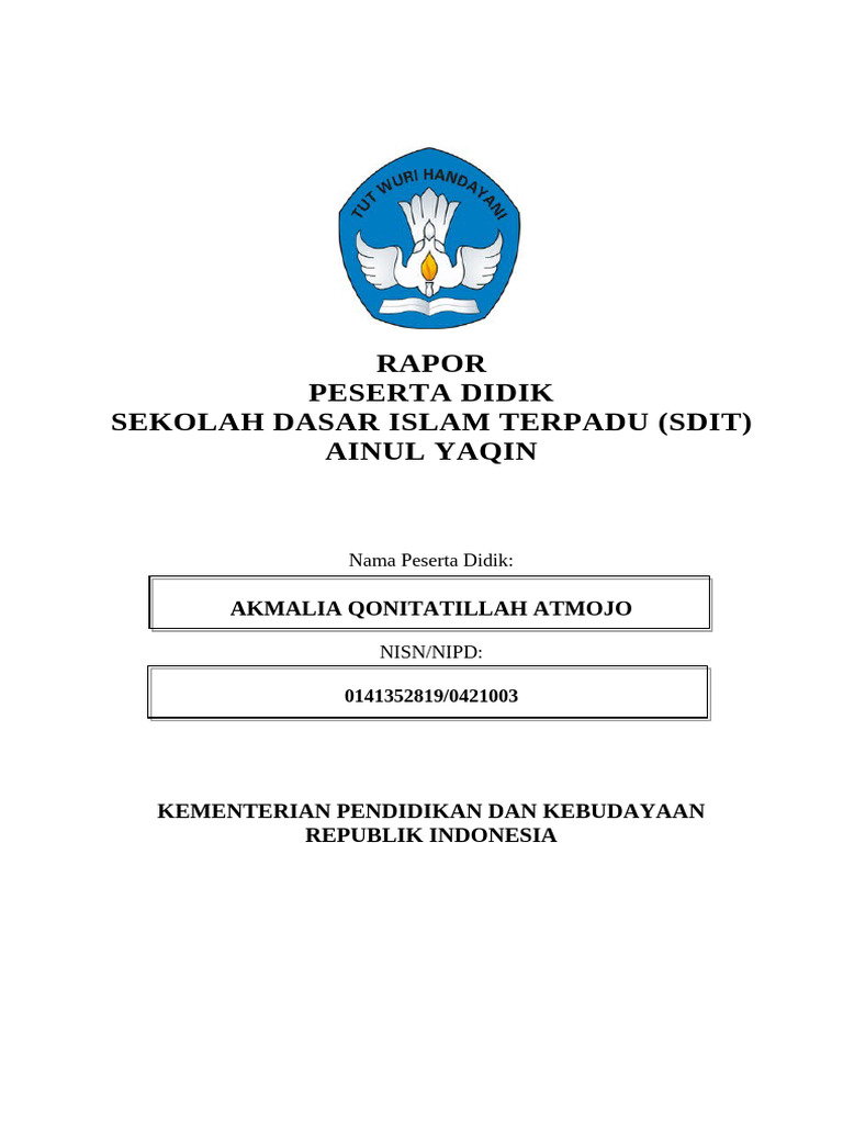 Akmalia Qonitatillah Atmojo | PDF