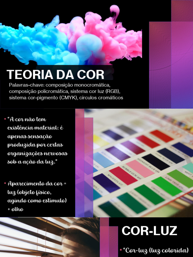 Teoria Da Cor - Fundamentos | PDF