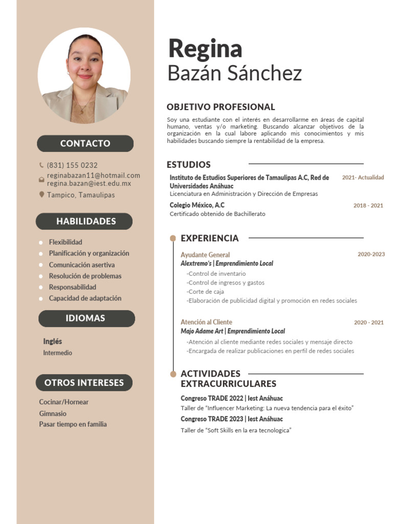CV-Regina Bazán PDF | PDF