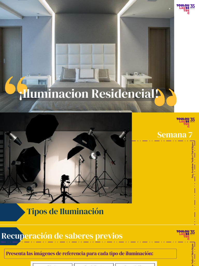 Semana 7 - Iluminacion Residencial - Jnuñez LV | PDF