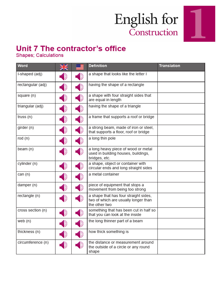 U7-Shapes - Calculations | PDF