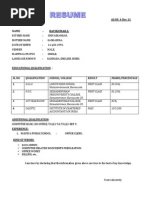 Namibia Government Application Form 2025 | PDF
