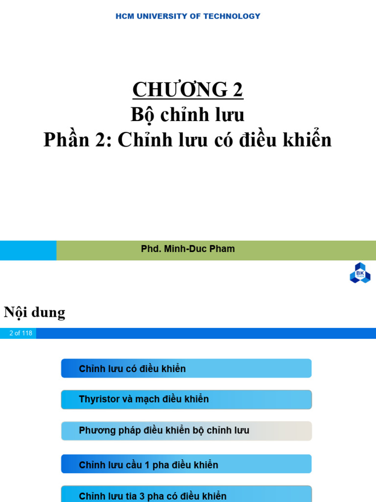 Chuong 2 P2 Chinh Luu Co Dieu Khien DUC | PDF