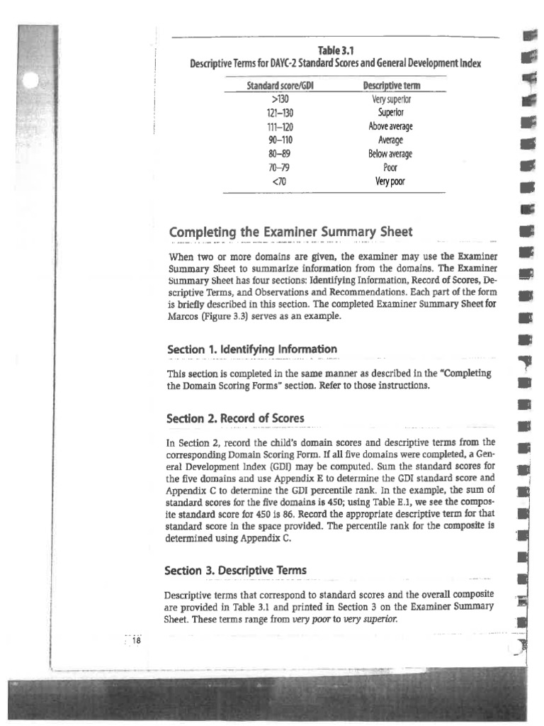 Dayc 2 Scoring | PDF