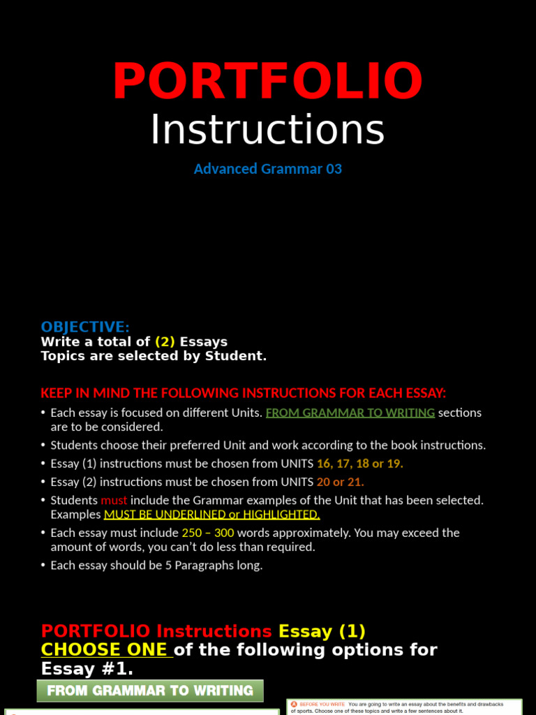 Portfolio Pdf