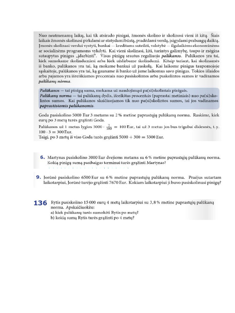 Palukanos | PDF