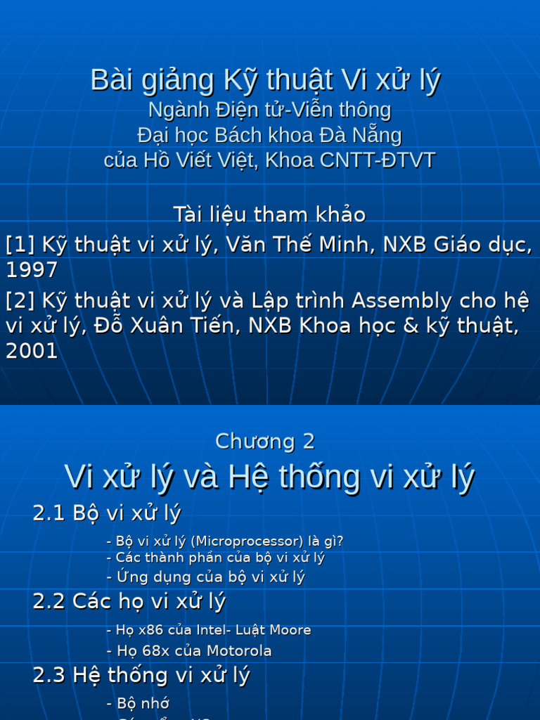 Ky Thuat Vi Xu Lychuong2 | PDF