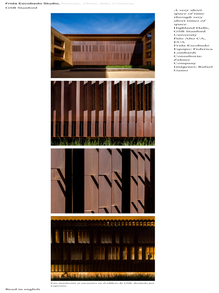 Frida Escobedo Studio 3 | PDF