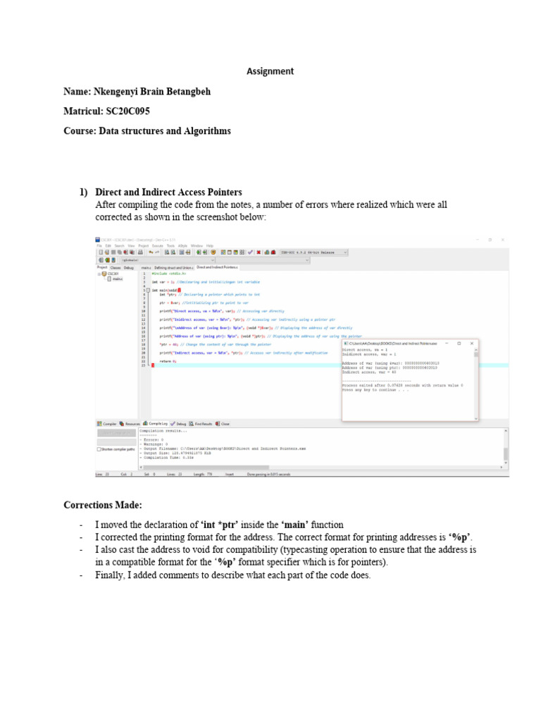 CSC301 Assignment 1 | PDF