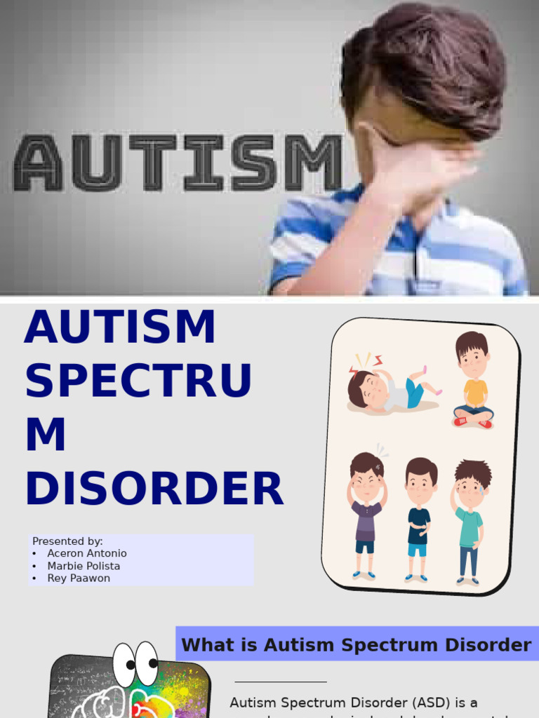 Autism Spectrum Disorder | PDF
