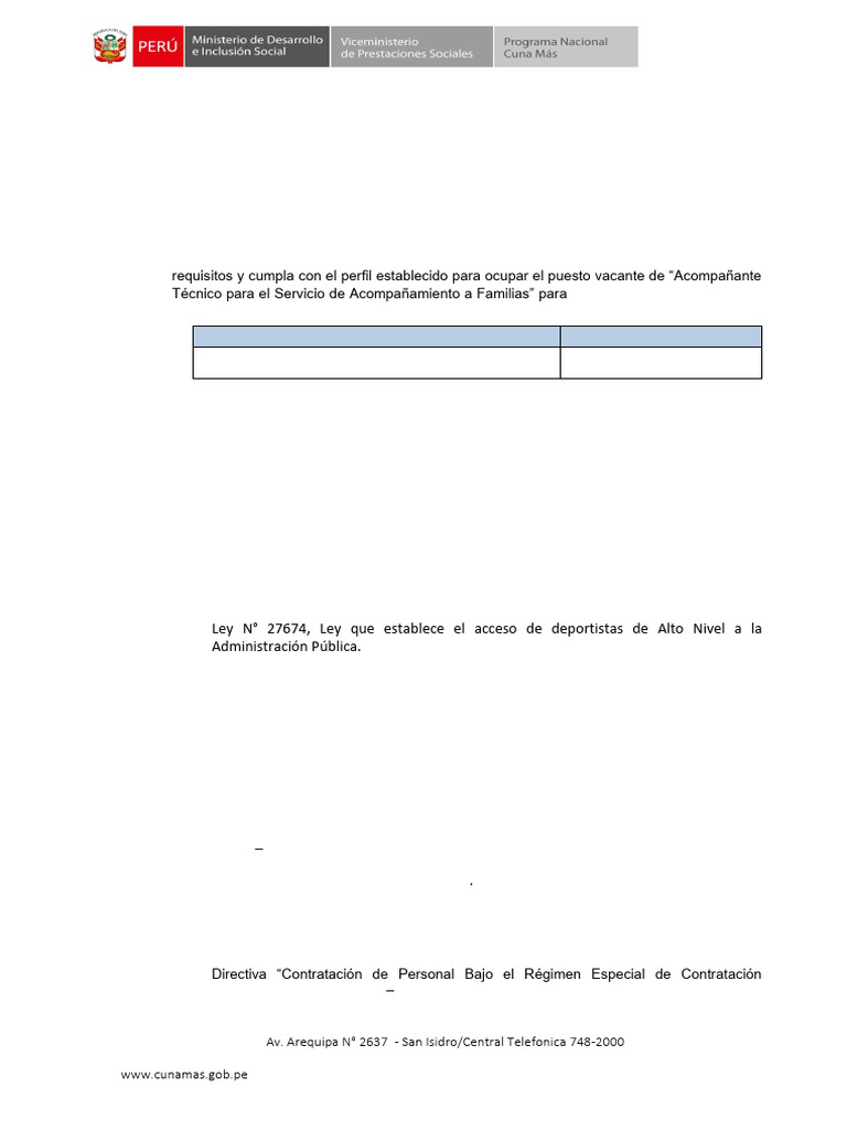 Proceso Cas #935 - 2024-Midis-Pncm | PDF