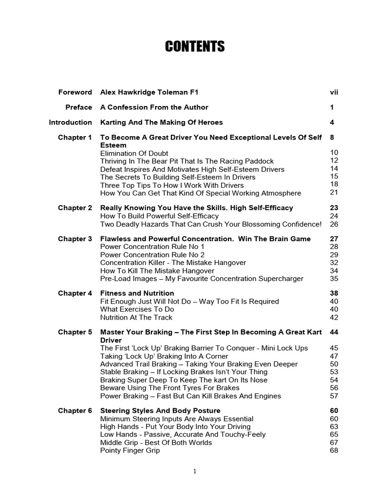 Contents Sample | PDF | National Grands Prix | Formula Racing Series