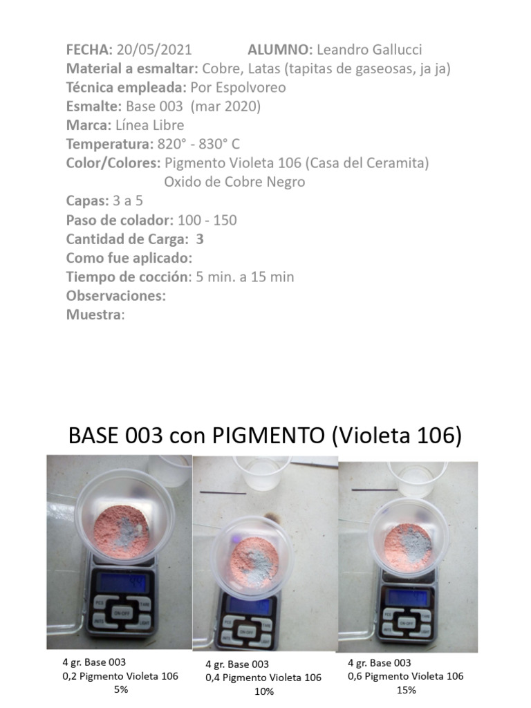 Presentacion BASE 003- LEANDRO GALLUCCI | PDF