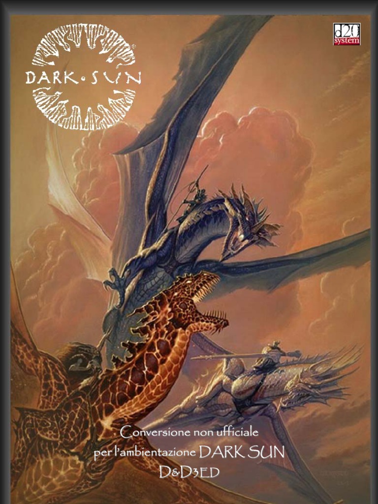 Dark Sun 3eita | Dungeons & Dragons | D20 System