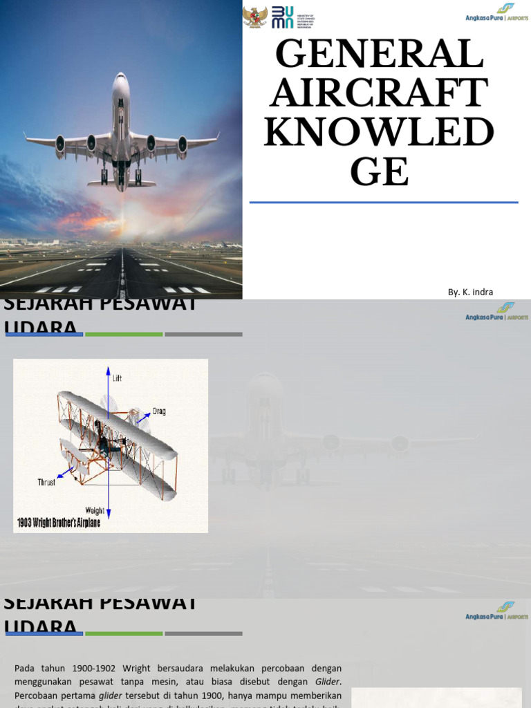 GENERAL AIRCRAFT KNOWLEDGE - Indra | PDF