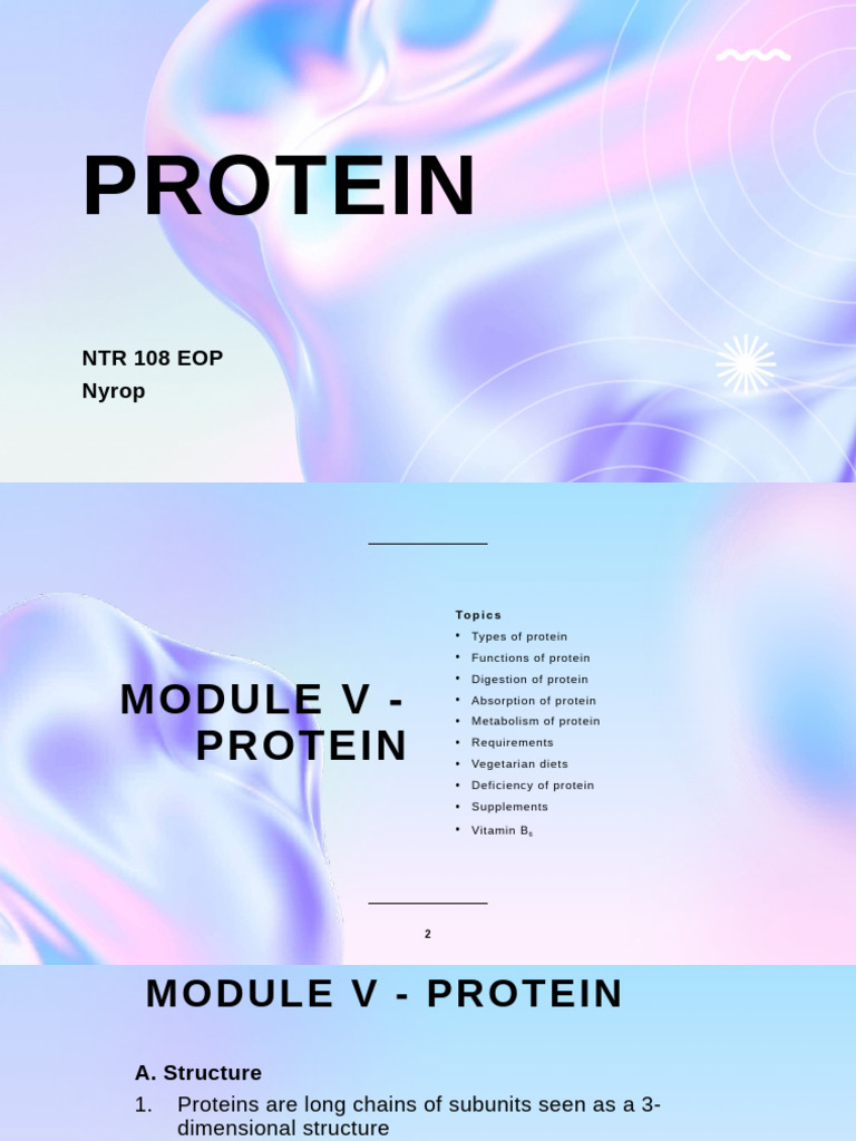 Protein | PDF