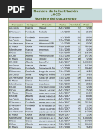 Libro3 Practica Excel | PDF