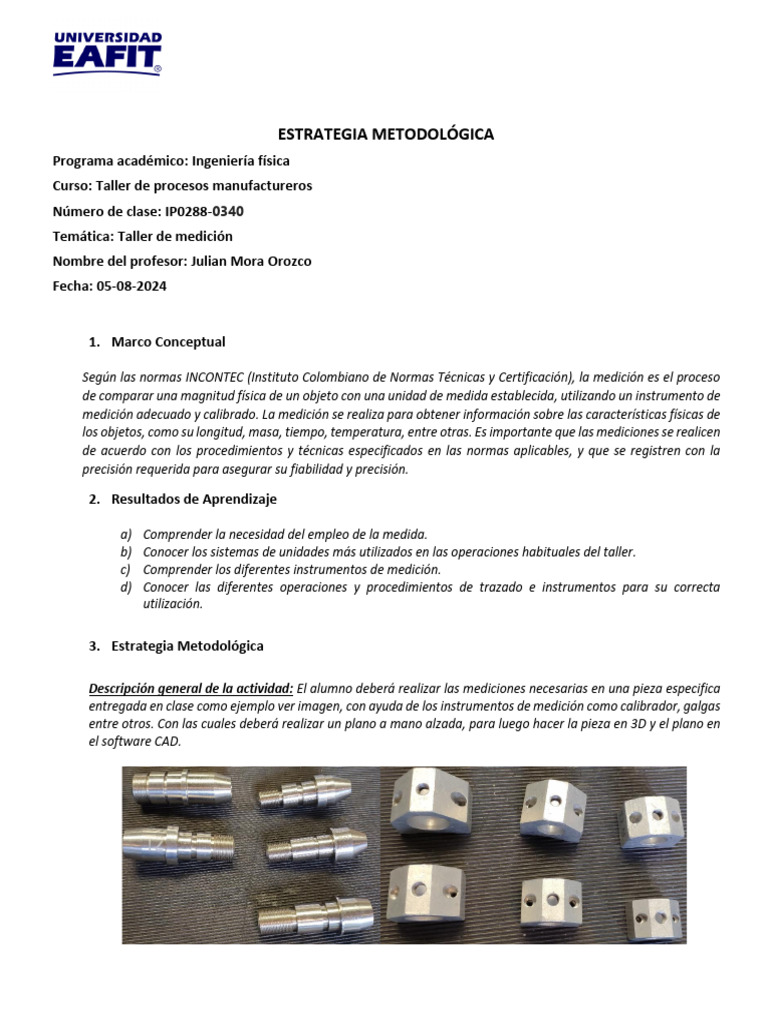 Taller 4 Mediciones | PDF