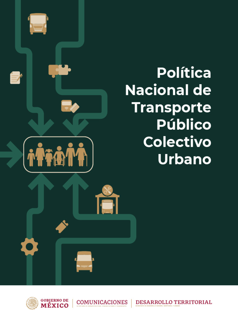 Pol Tica Nacional de Transporte P Blico Colectivo Urbano | PDF