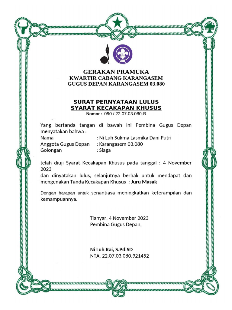 Tkk Juru Masak Siaga Pdf