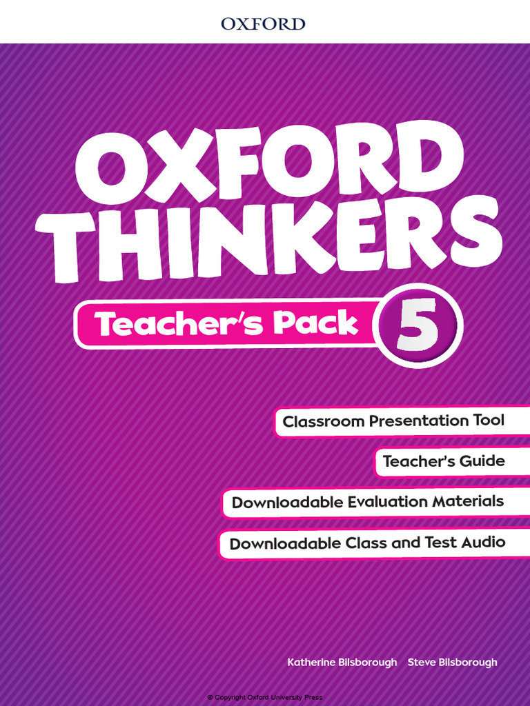 Oxford Thinkers 5 Teachers Guide | PDF