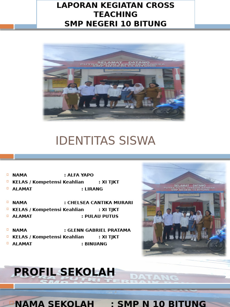 SMP N 10 Bitung | PDF