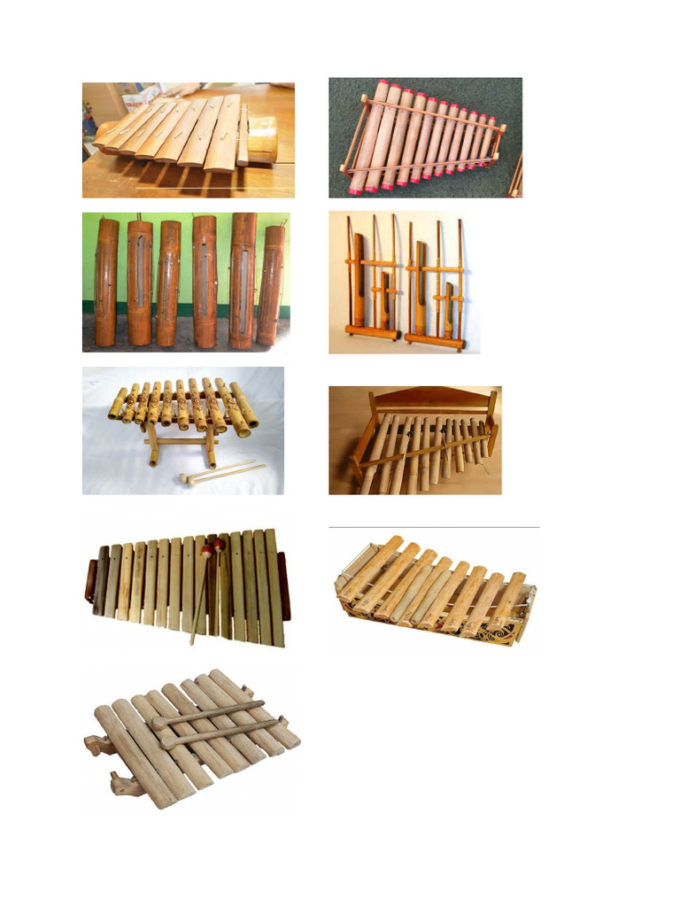 Contoh Alat Musik Dari Bambu | PDF