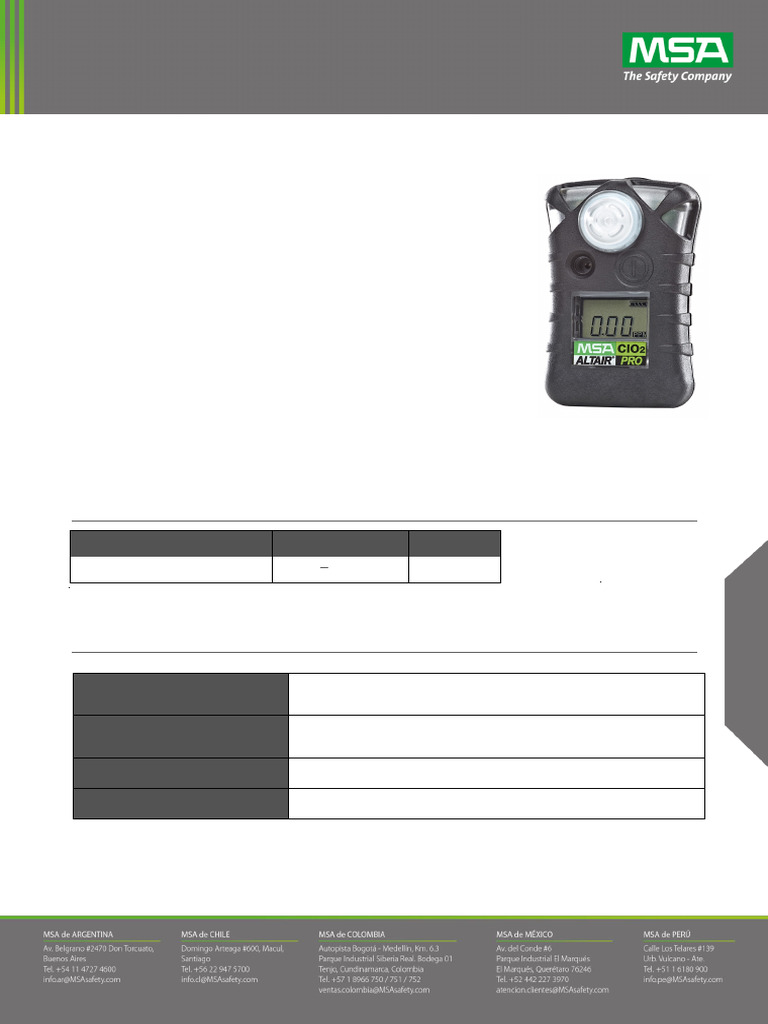 08 Altair-Pro Data-Sheet PN10076717 ES Rev02 | PDF