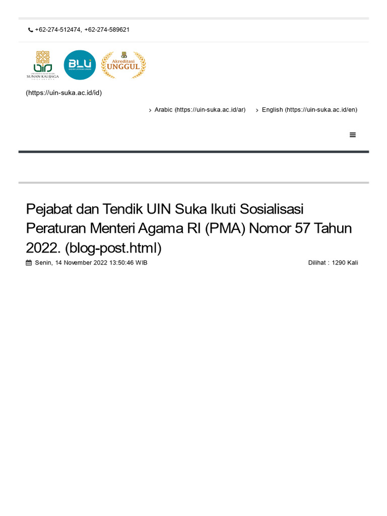 UIN Sunan Kalijaga | PDF